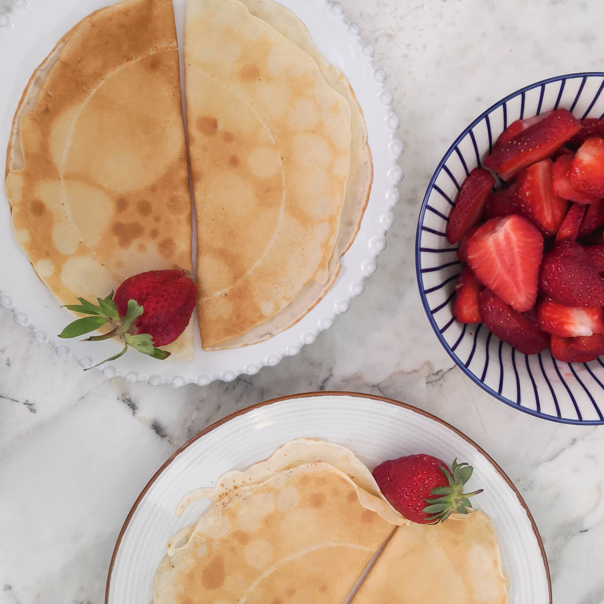 Goat Milk Crepes with Maple Syrup and Berries– Good Goat Milk Company